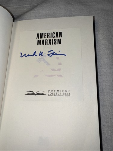 SIGNED American Marxism Book Mark R. Levin Hardcover HC DJ 1st First ...