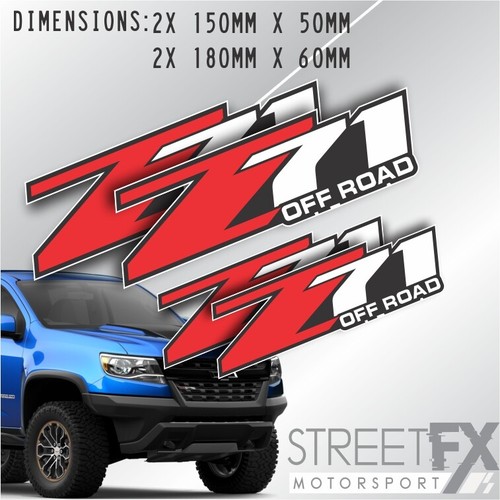 Z71 Colorado Offroad Sticker Pack Kit for Holden GMC Sierra 1500 2500 ...