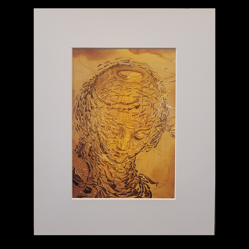 Salvador Dali Raphaelesque Head Exploding Custom Matted Ready to Frame ...