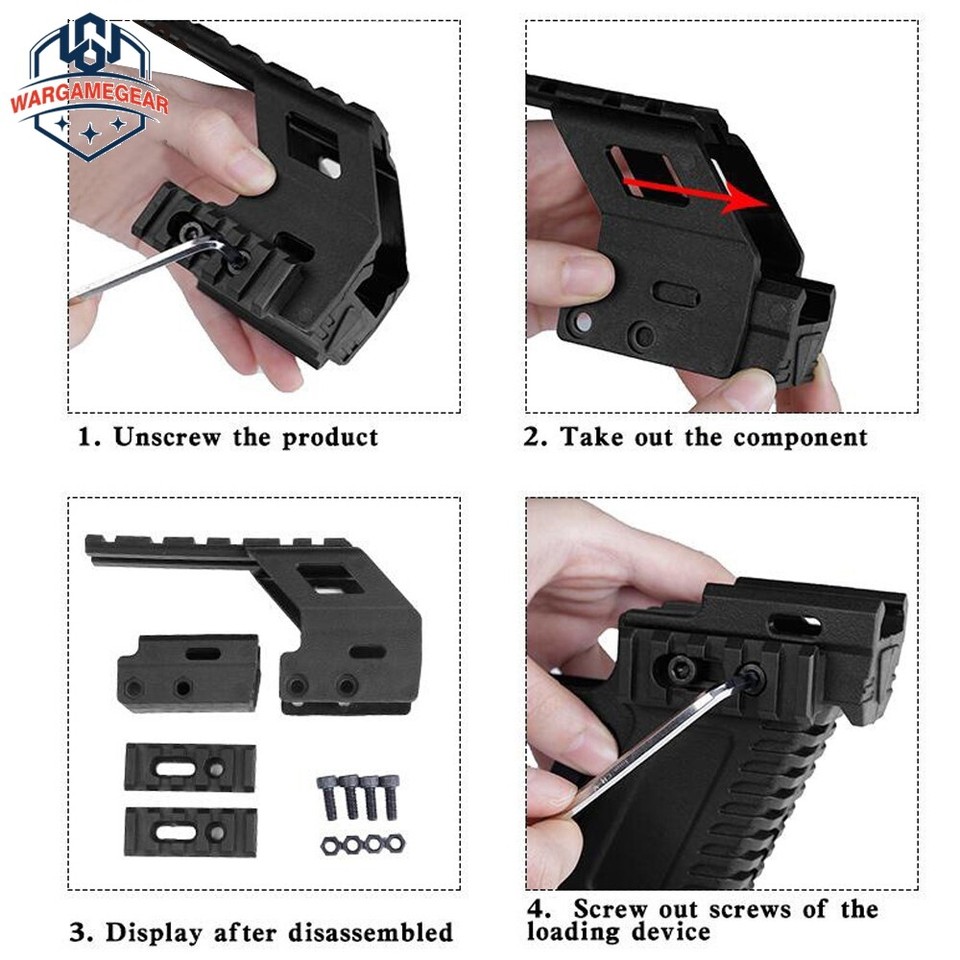 Tactical Laser Sight Scope Mount Rail Base Pistol Kit For Glock G17 G18 ...