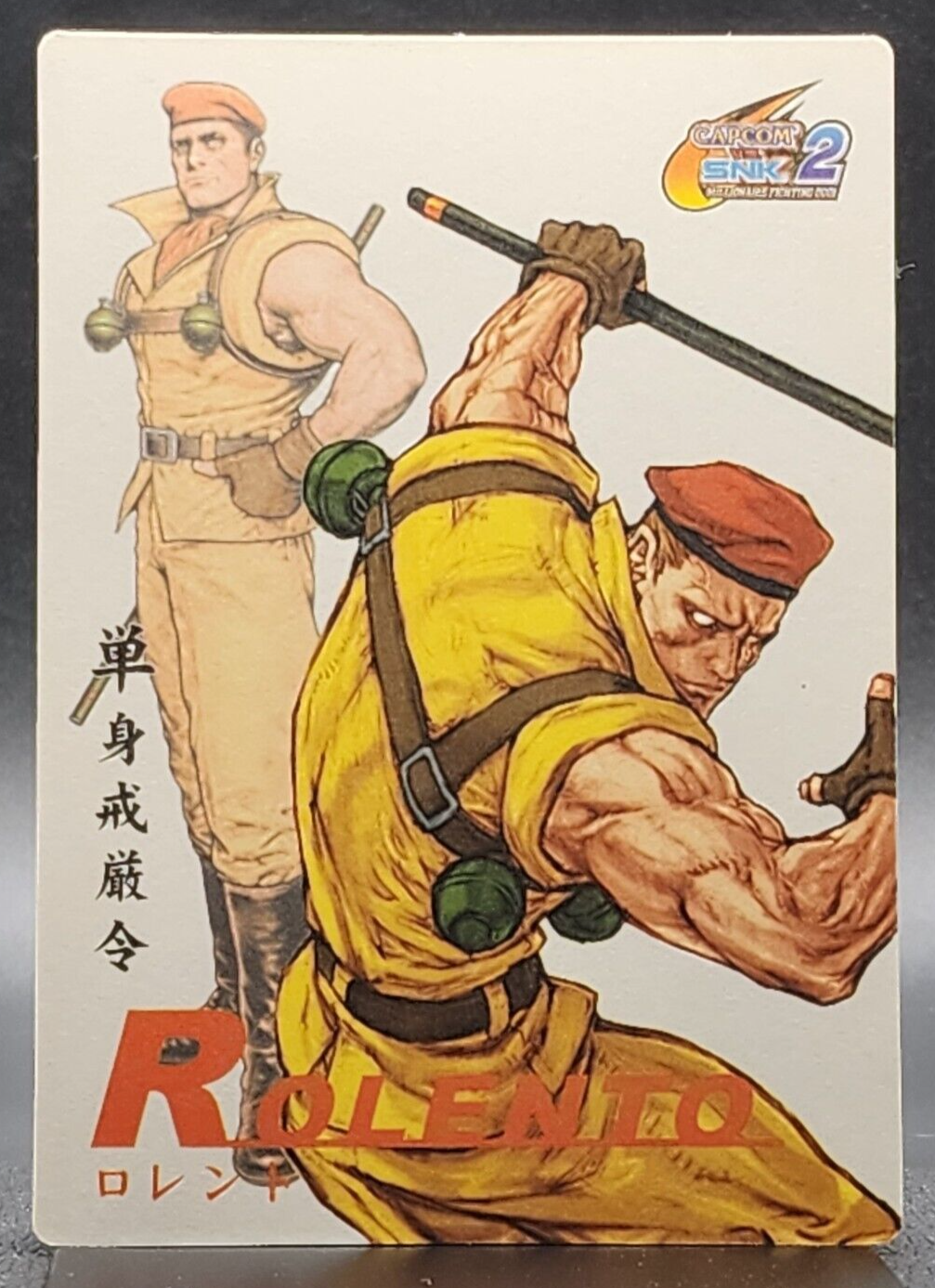 ROLENTO CAPCOM vs SNK 2 CCG Millionare Fighting 2001 Instruction Card #43 | eBay