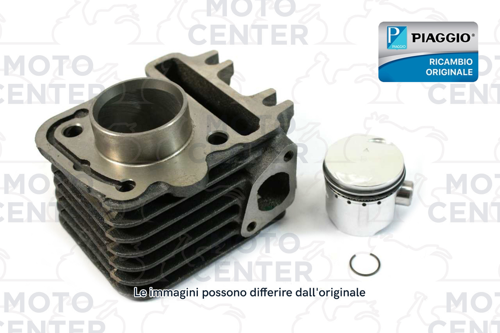 KIT CILINDRO COMPLETO PIAGGIO LIBERTY 50 2T - ZIP 50 2T - VESPA LX 50 ...