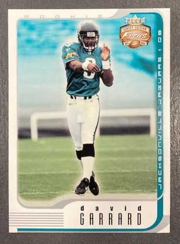 DAVID GARRARD 2002 FLEER FOCUS ROOKIE 364/1850 | eBay