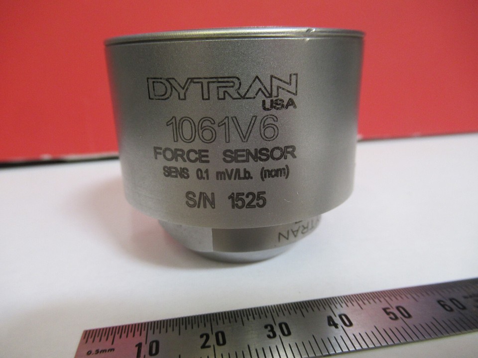 DYTRAN FORCE SENSOR LOAD CELL WITH IMPACT CAP 1061V6 AS PICTURED &S9-A ...