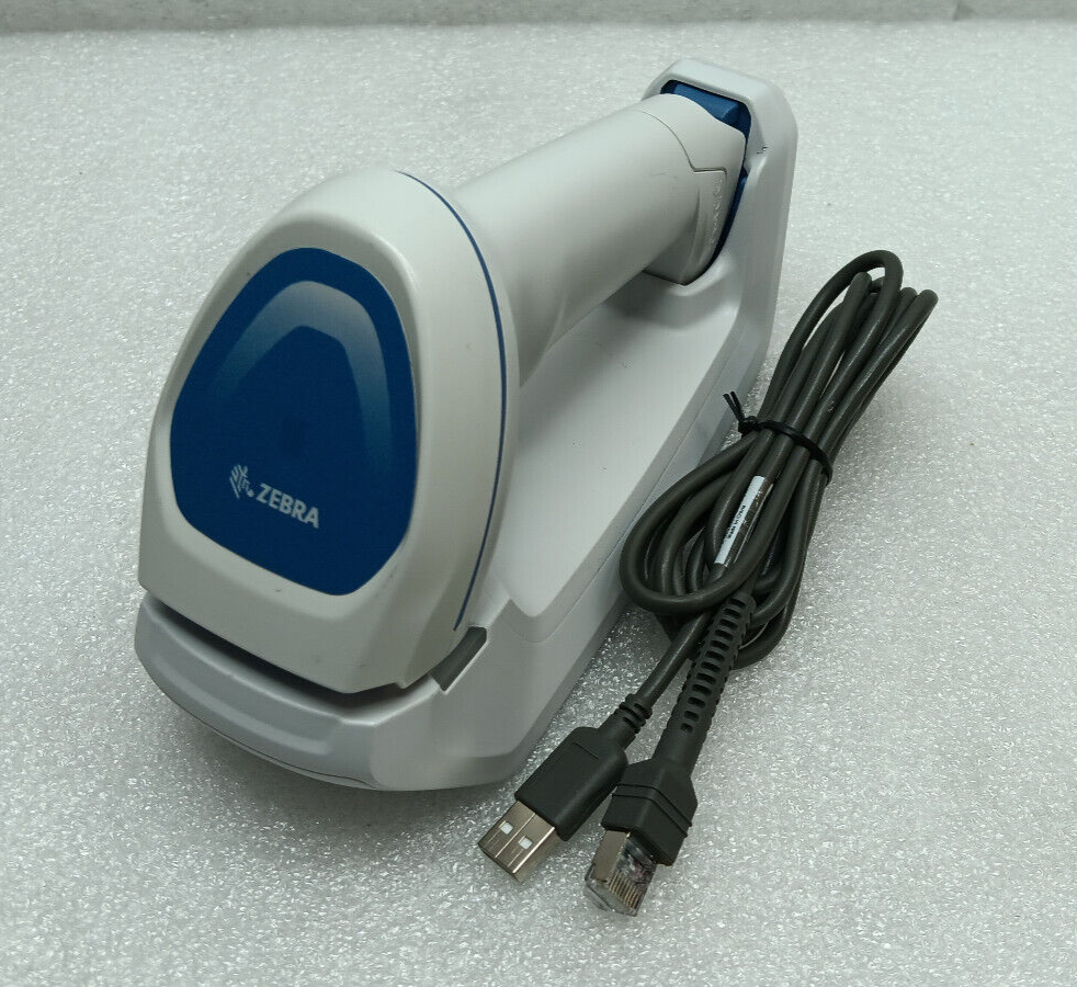 Zebra DS8178-HC Handheld Barcode Scanner With Cradle, USB Cable ...