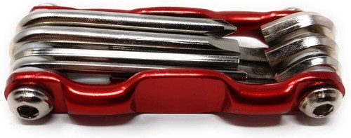 Folding Multitool Tool Kit, Red, 7in1 4250822959130 | eBay UK