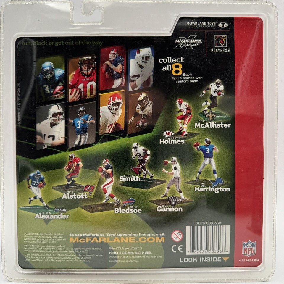 (6) McFarlane Sports Picks NFL Quarterback Action Figure Lot 2003-04 | eBay