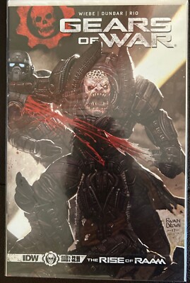 GEARS OF WAR: RISE OF RAAM #1 RYAN BROWN COVER 🔥 | eBay
