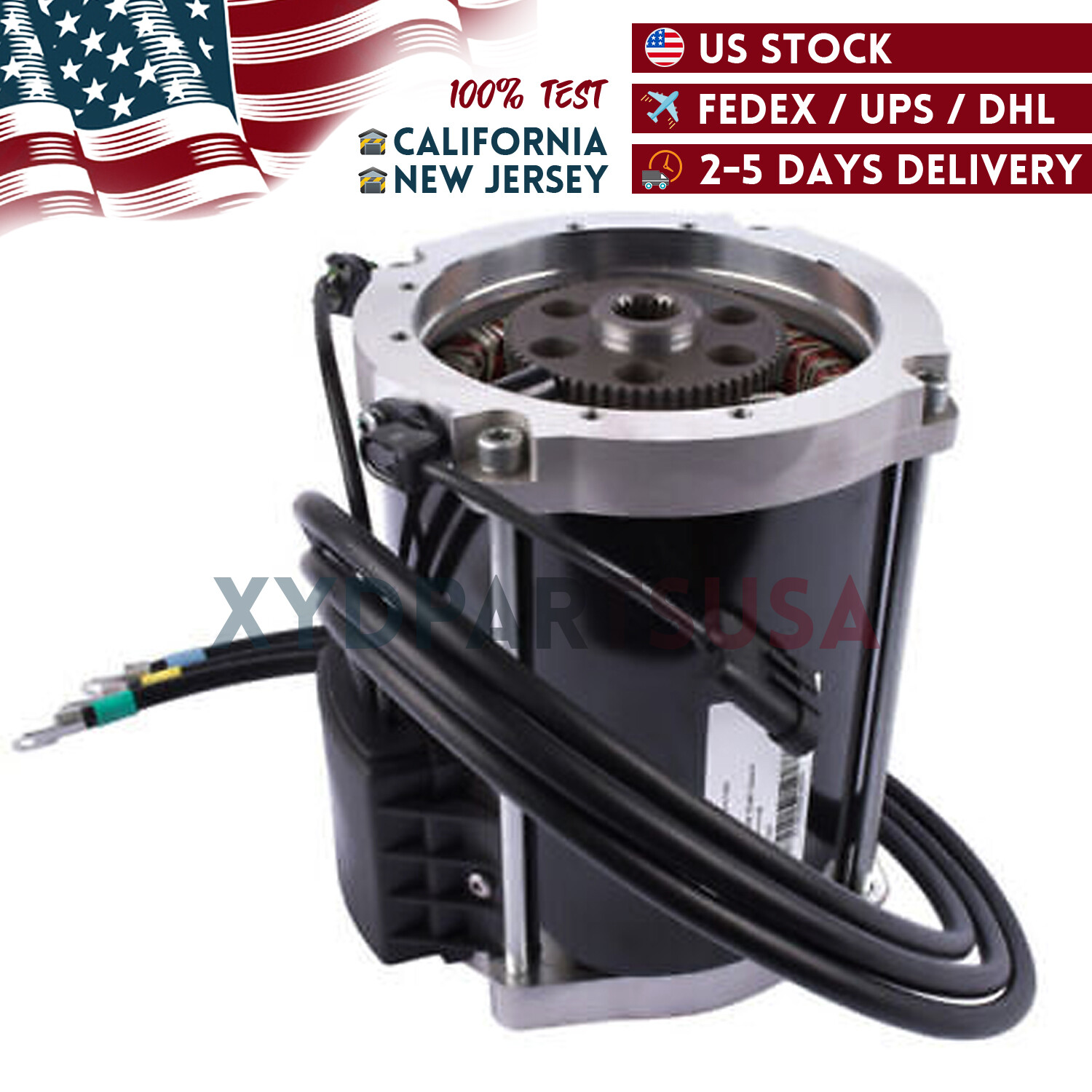 For EzGo 2008-Up Electric RXV 2FIVE Golf Carts AC Drive Motor 48V ...