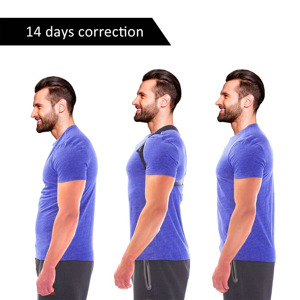 Truefit Back Posture Corrector Slouch Men Women True Fit Body Correct ...