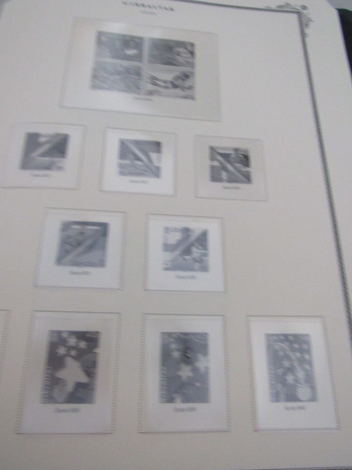 GIBRALTAR SCOTT STAMPS ALBUM HINGELESS FROM 1960 TO 2006 | eBay