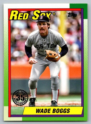 2025 Topps #T90-7 Wade Boggs 1990 Topps Baseball 35th Anniversary | eBay