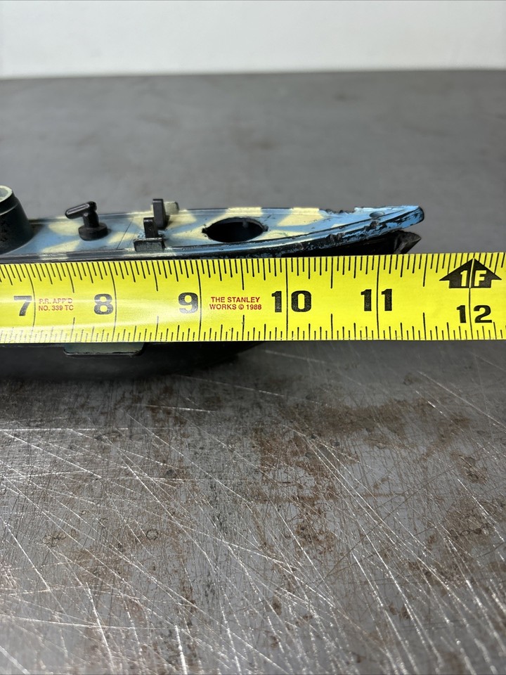 Vintage Ideal USA Plastic Toy Sea Wolf Submarine Blue White | eBay