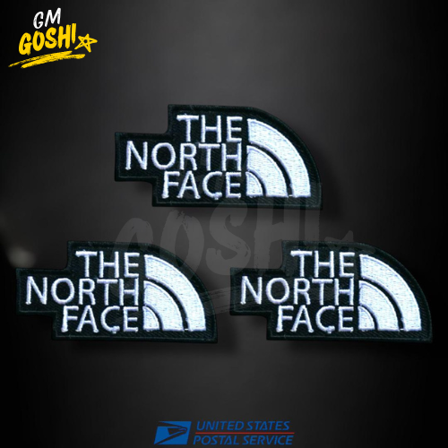 North face Vintage 2.5" Embroidered Patches Sew/Iron On Embroidery ...