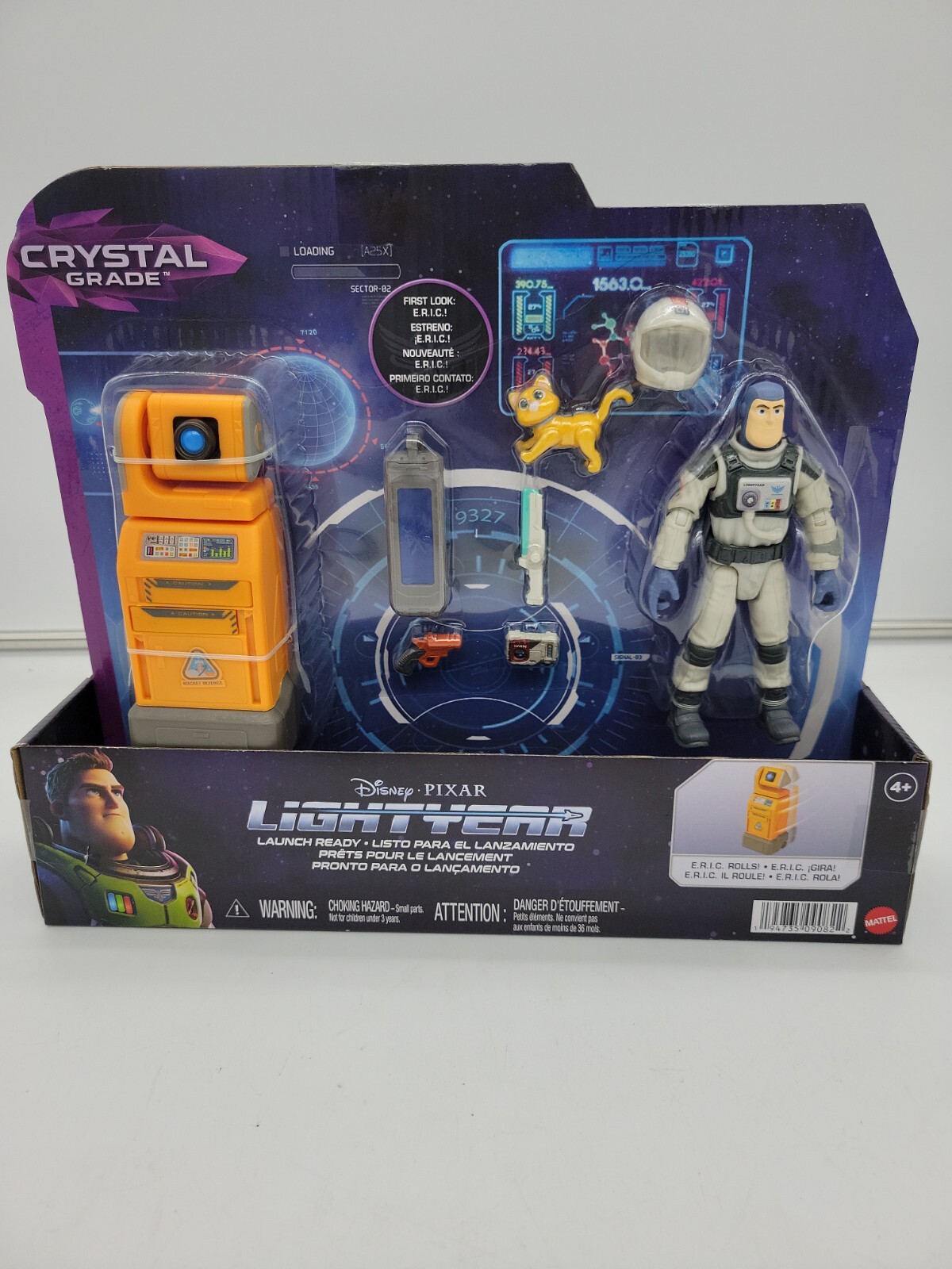 NEW - Disney Pixar Lightyear Crystal Grade Launch Ready Buzz & Eric ...