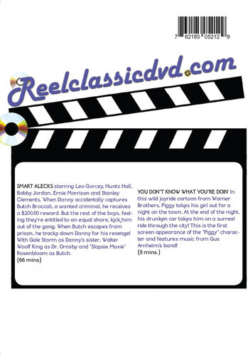 Smart Alecks / You Don't Know What You're Doin' [Used Very Good DVD ...