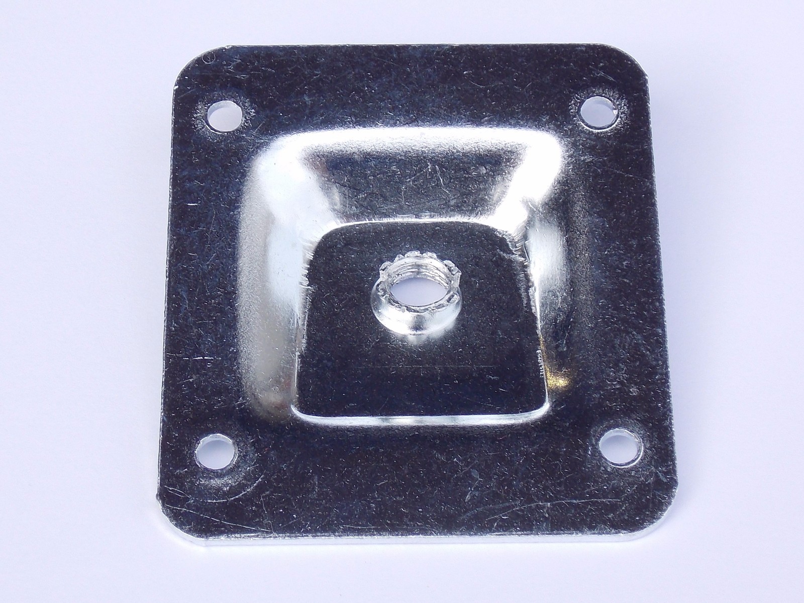 4 LEG FIXING MOUNTING PLATES ANGLED OR LEVEL + 4 M8*50 WOOD-METAL DOWEL ...