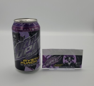 2023 Blizz Con Flag & Mtn Dew Game Fuel Mystic Punch 12oz Dew Can XBOX ...
