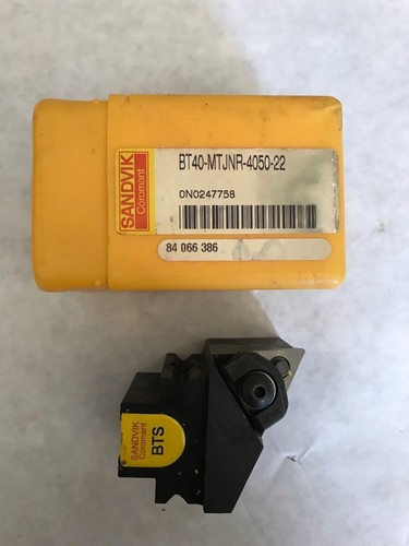 NEW SANDVIK COROMANT BTS, BT40-MTJNR-4050-22 INSERT TOOL HOLDER,EK | eBay