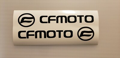 CF Moto Decal with Logo Left and Right Side. Pick color/size TRACKED ...