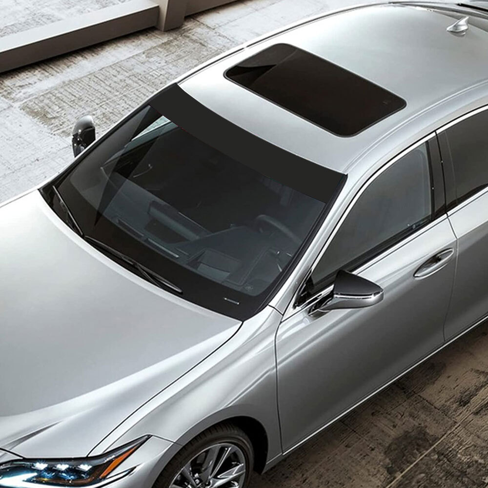 Car Vehicle Front Windshield Sun Visor Strip Decal Stickers Film Car ...