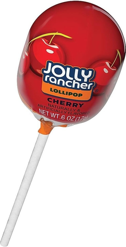 Jolly Rancher Round Lollipops, Assorted Fruit Filled Pops, Bulk Candy ...