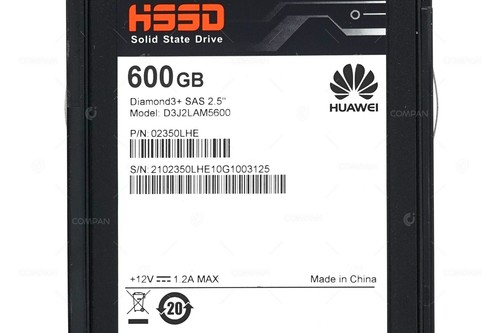 02350LHE HUAWEI DIAMOND3+ 600GB 12G SAS 2.5 SFF SSD FOR OCEANSTOR 5500 ...