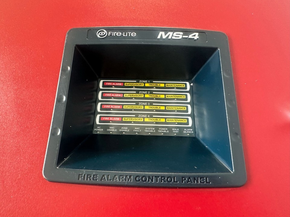 Fire-Lite MS-4 Fire Alarm Control Panel FREE SHIPPING !!! | eBay