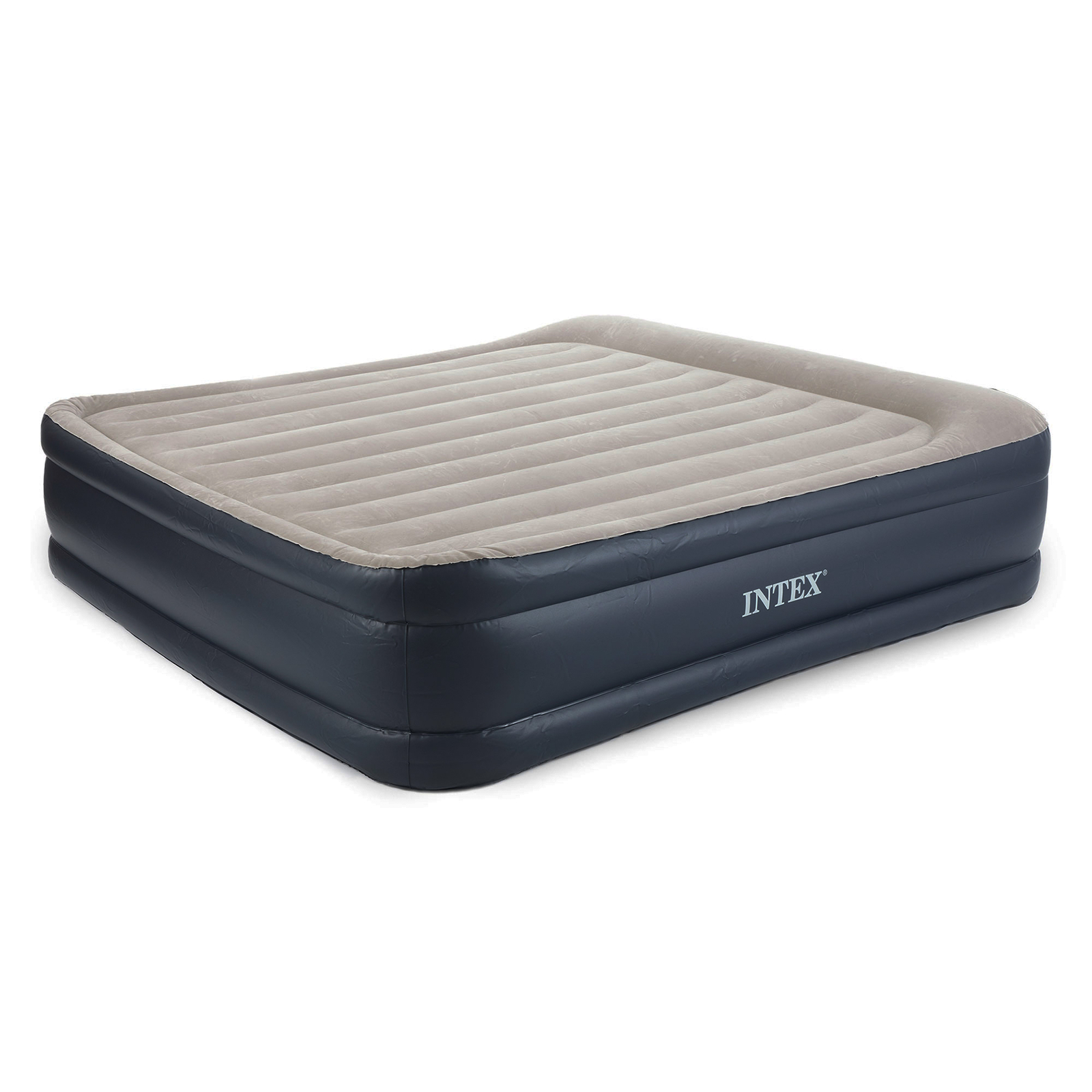 Intex Dura Beam Deluxe Blow Up Mattress Air Bed with Built In Pump ...