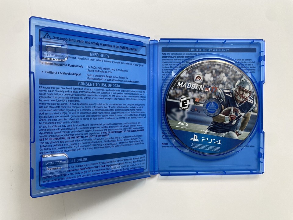 Madden NFL 17 PS4 Sony PlayStation 4, 2016 TESTED WORKING 14633368574| eBay