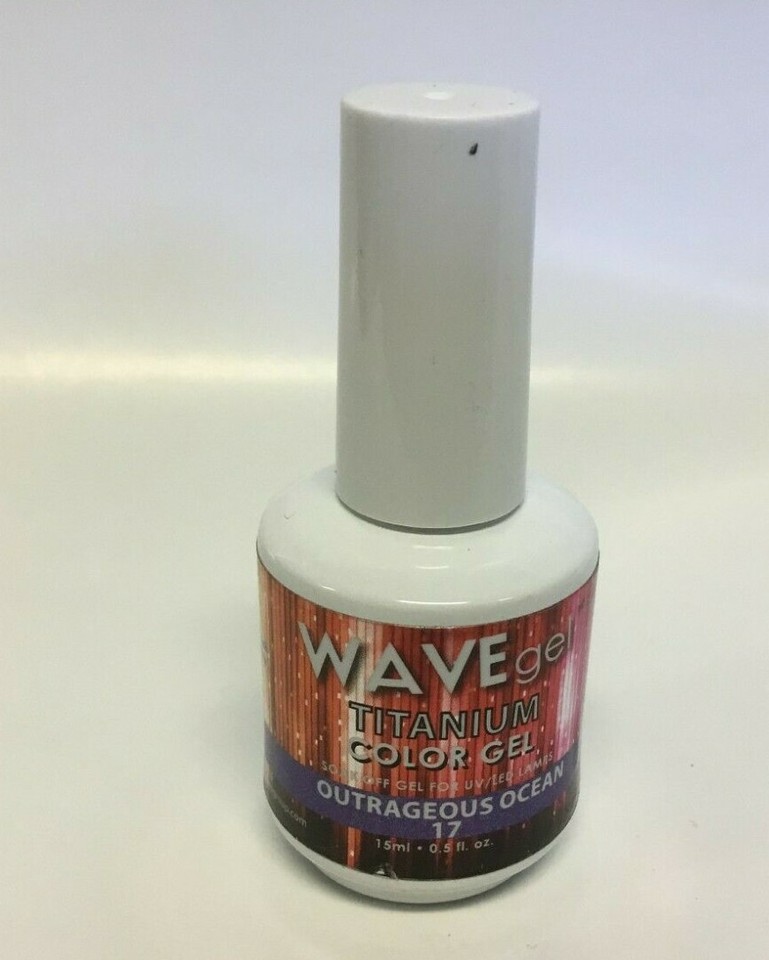 Wave Gel Glitter Soak Off gel polish Pick Your Color T1-T12 O1-O6 (0.5 ...