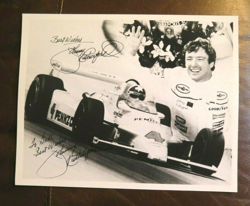 Johnny Rutherford autograph 1980 Indy 500 Winner 8x10 photo SIGNED ...