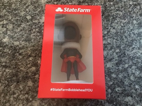State Farm Red Devil Bubble Head Changeable Face. New In Box | eBay