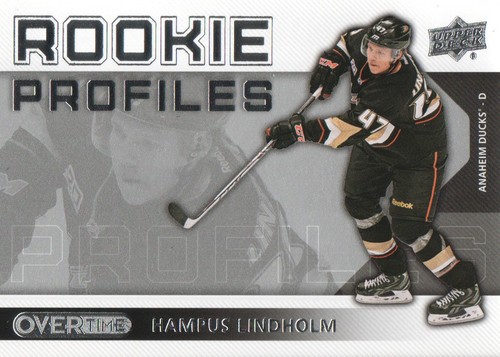 2013-14 Upper Deck Overtime Hockey Rookie Profiles Card #RP-37 Hampus ...