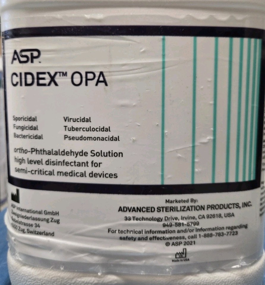 ASP Cidex OPA Solution High Level Sterilization- 1 Gallon | eBay