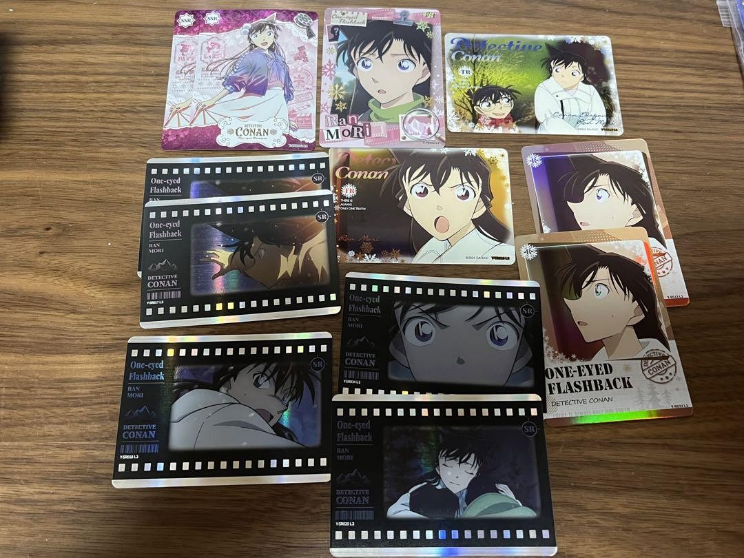Detective Conan Case Closed Ran Mori Trading Card 12-Piece Set | eBay