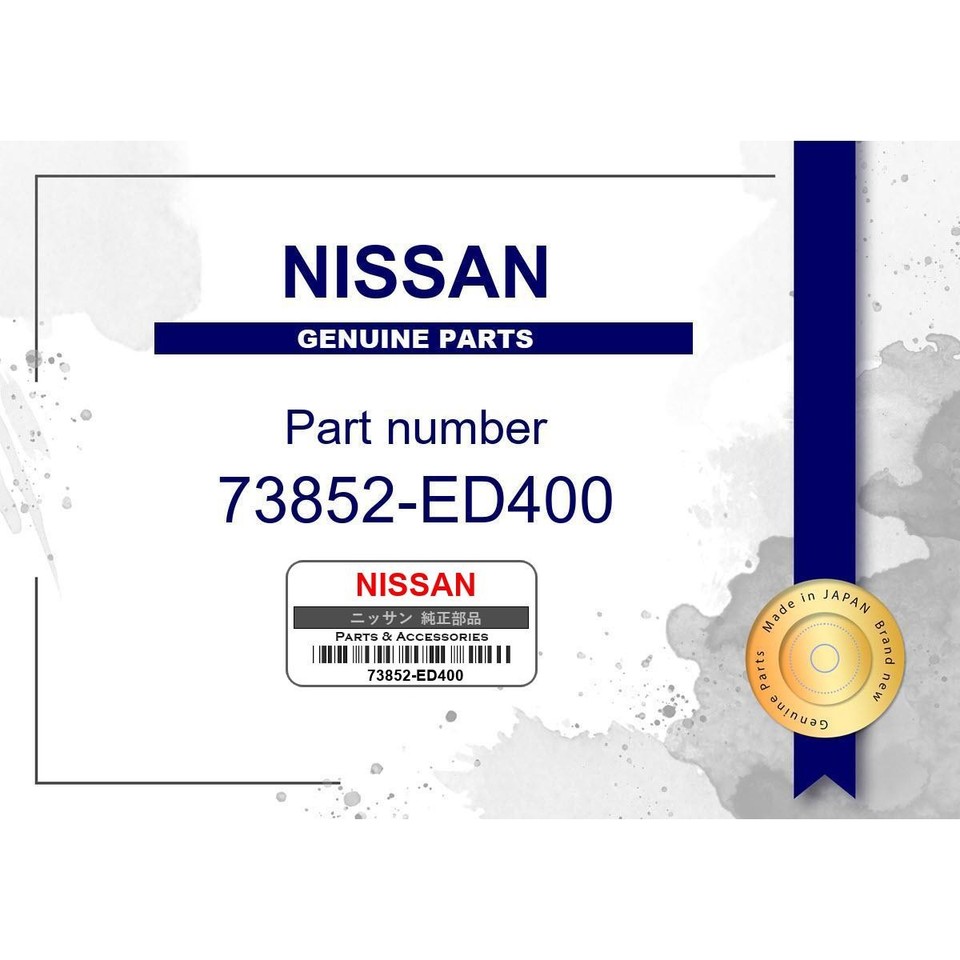 New GENUINE Nissan (Part number 73852-ED000 ) Moulding, roof drip right ...