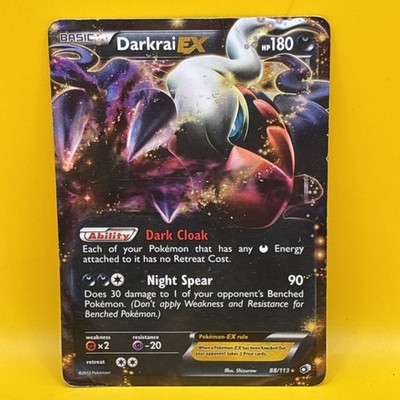 DARKRAI EX ( 88/113 ) 2013 Pokemon Card Basic Holo | eBay