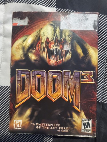 DOOM 3 Box Version PC Game 3 Disc Complete in Box PC CD-ROM 2004 Sealed ...