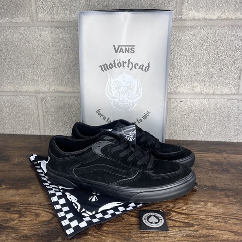 Vans x Motorhead Rowley Pro Black Mens Size 11.5 New With Box | eBay