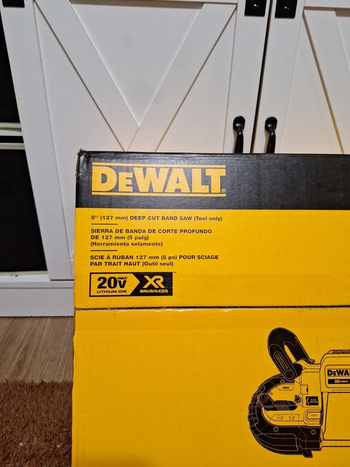 Dewalt DCS374B 20V MAX XR Brushless Deep Cut Band Saw (Bare Tool) | eBay