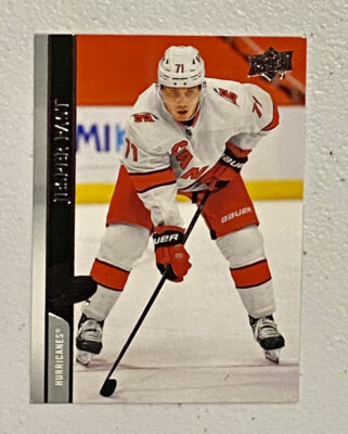 JESPER FAST 2020-21 UPPER DECK EXTENDED BASE CARD #522 HURRICANES | eBay
