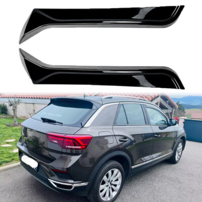 Für VW T-ROC R R-Line A11 MK1 17-2024 Paar Vertikale Heck Spoiler Flaps ...
