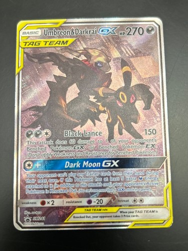 Basic Umbreon&Darkrai GX TAG TEAM Pokemon Card | eBay