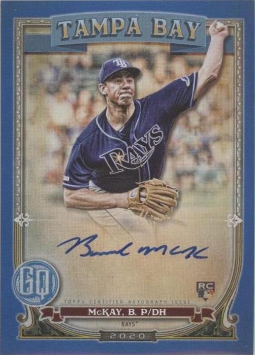 2020 Topps Gypsy Queen - Gypsy Queen Autographs Brendan McKay #GQA-BM ...