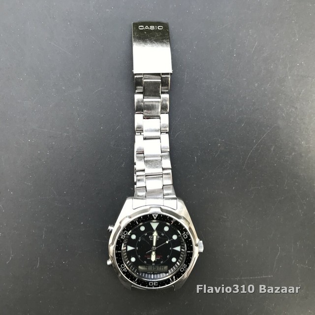 Casio Alarm Chronograph 100m Watch AMW 320d 1374 as Is for sale online ...