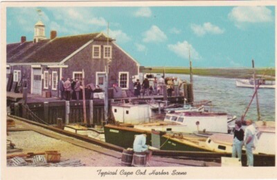 Typical Cape Cod Harbor Scene-CAPE COD, Massachusetts | eBay