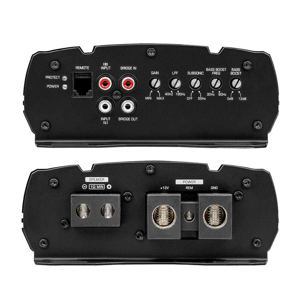 Audiopipe APMQ-2000 Monoblock 2000W Peak Class-D Car Audio Compact ...