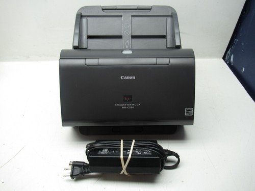 Canon imageFORMULA DR-C230 Office Document Scanner With Power Supply | eBay