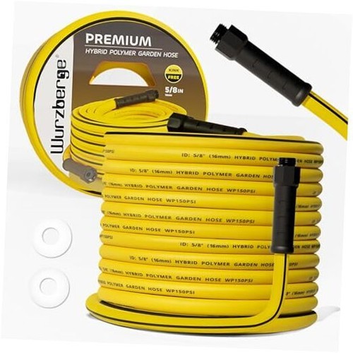 Flexible Garden Hose 100 FT,LIGHTWEIGHT Water 5/8'' x 100' (feet ...